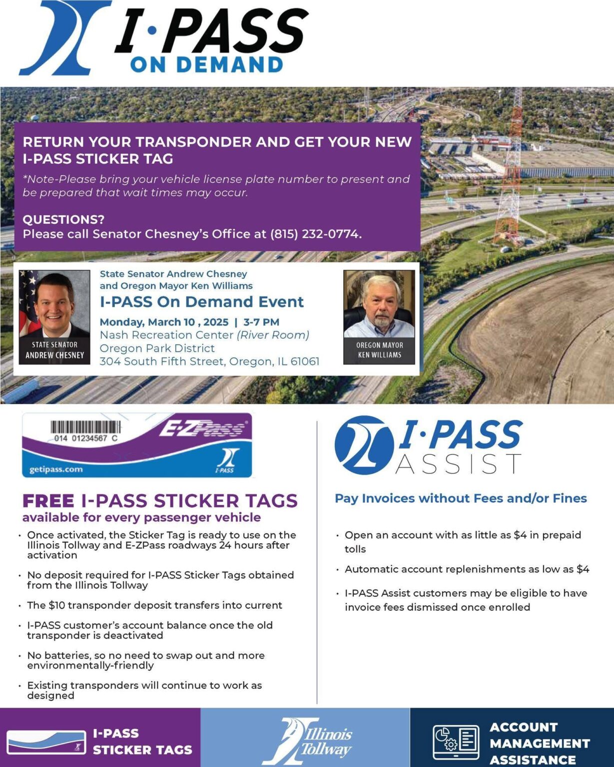Sen. Chesney Hosts IPASS Sticker Swap Event in Oregon - Superhits 93.5