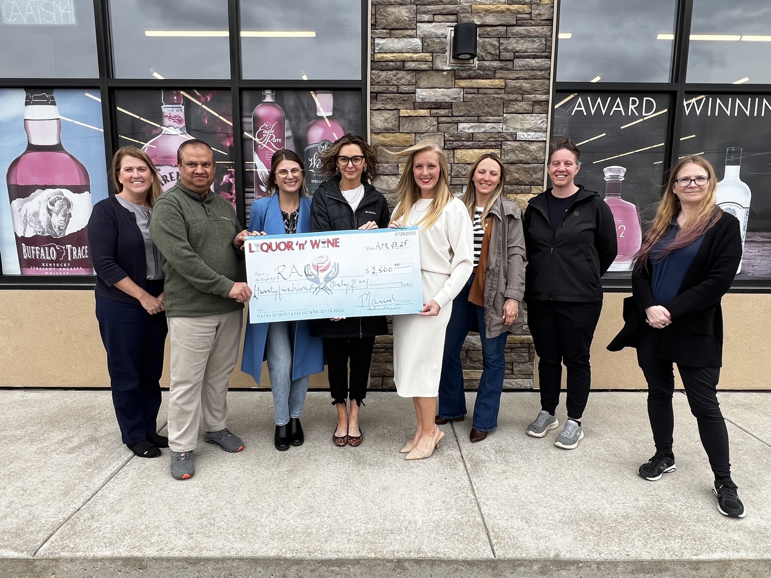 Liquor N’ Wine Makes Annual Contribution to RACF - Superhits 93.5