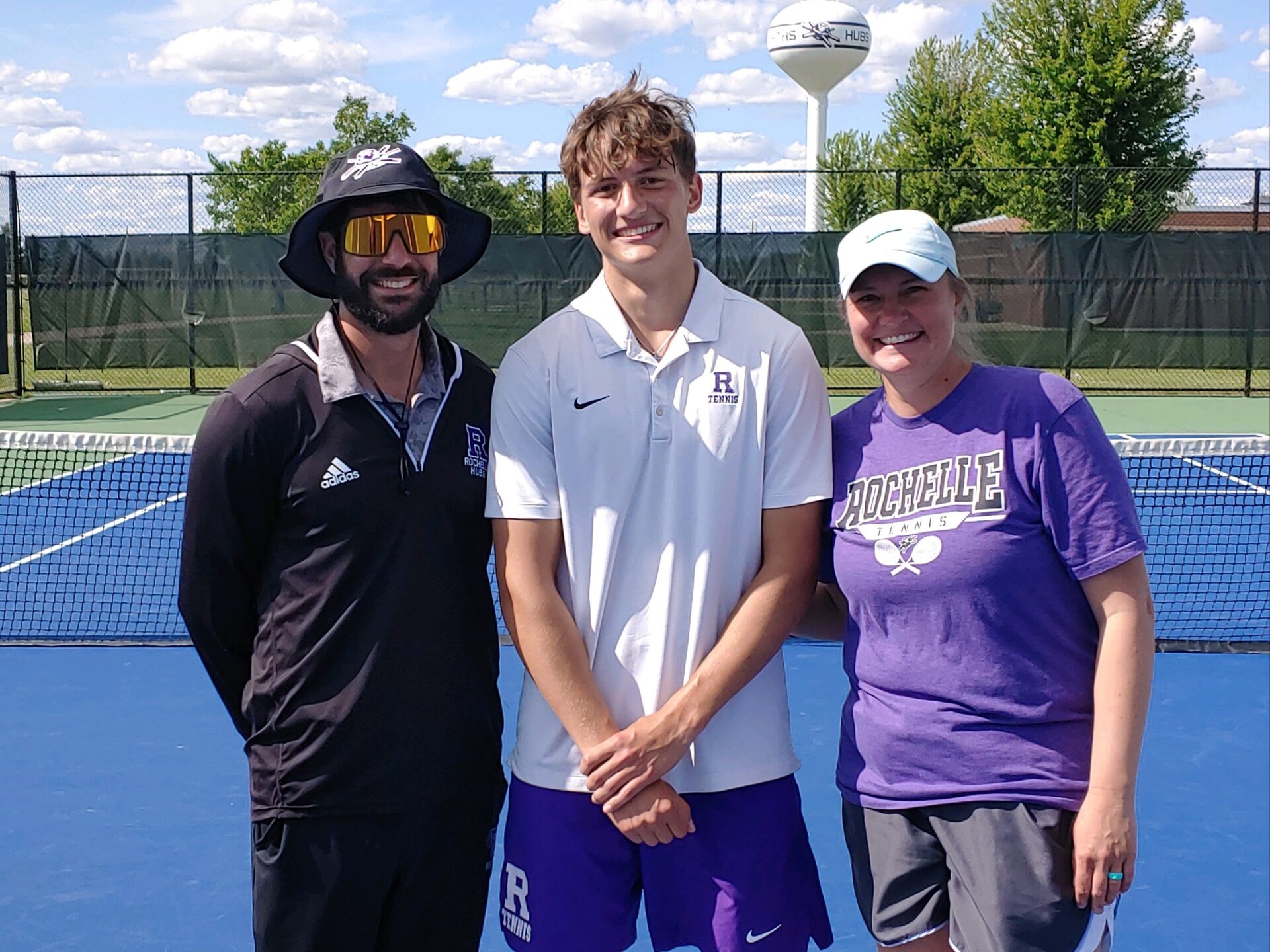Rochelle's Mark Green Has Qualified for the Boys Class 1A State Tennis ...