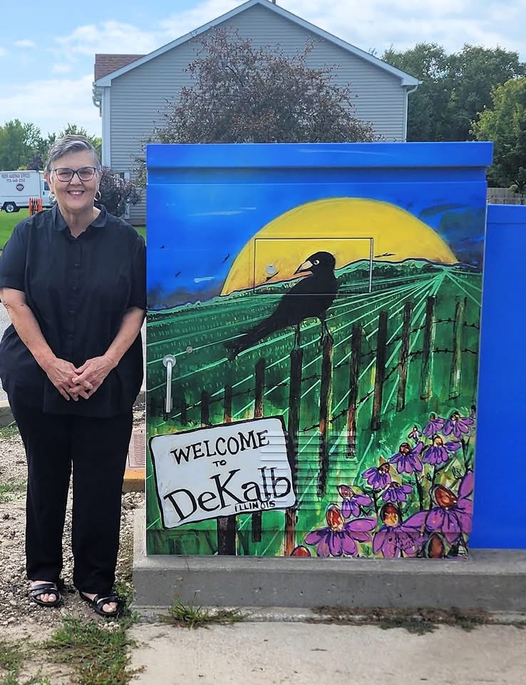 DeKalb Expands Public Art with New Utility Box Murals - 102.3 The Coyote