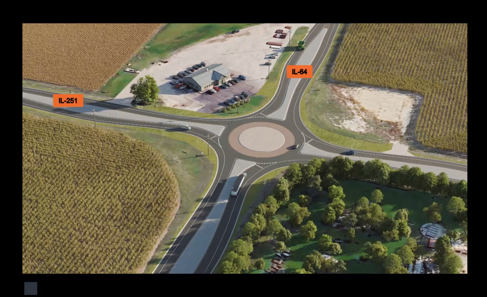 IDOT Plans Single‑Lane Roundabout at 64 and 251 to Improve Intersection ...